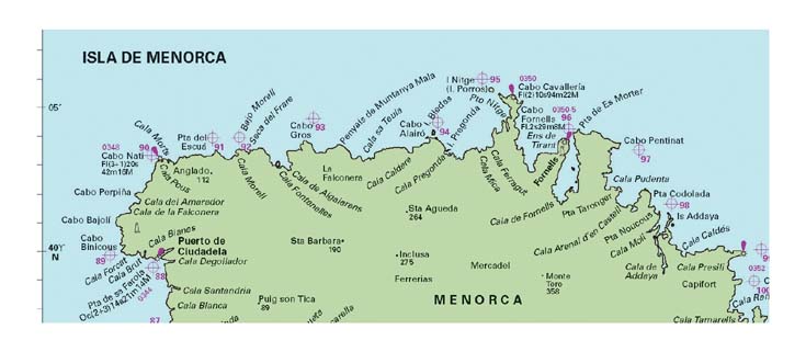 www.CruiseMenorca.com = A guide to Cruising around Menorca = Maps and ...